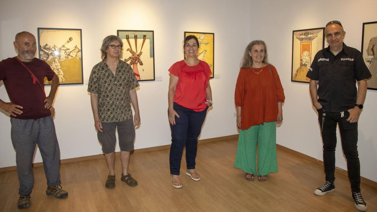 La Sala Marsà de Tàrrega exposa la faceta més reivindicativa de Lluís ...